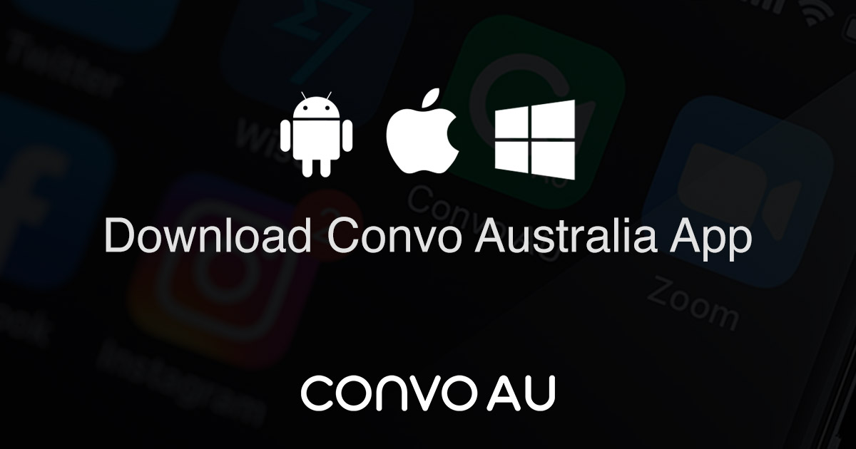 Download Convo Australia App