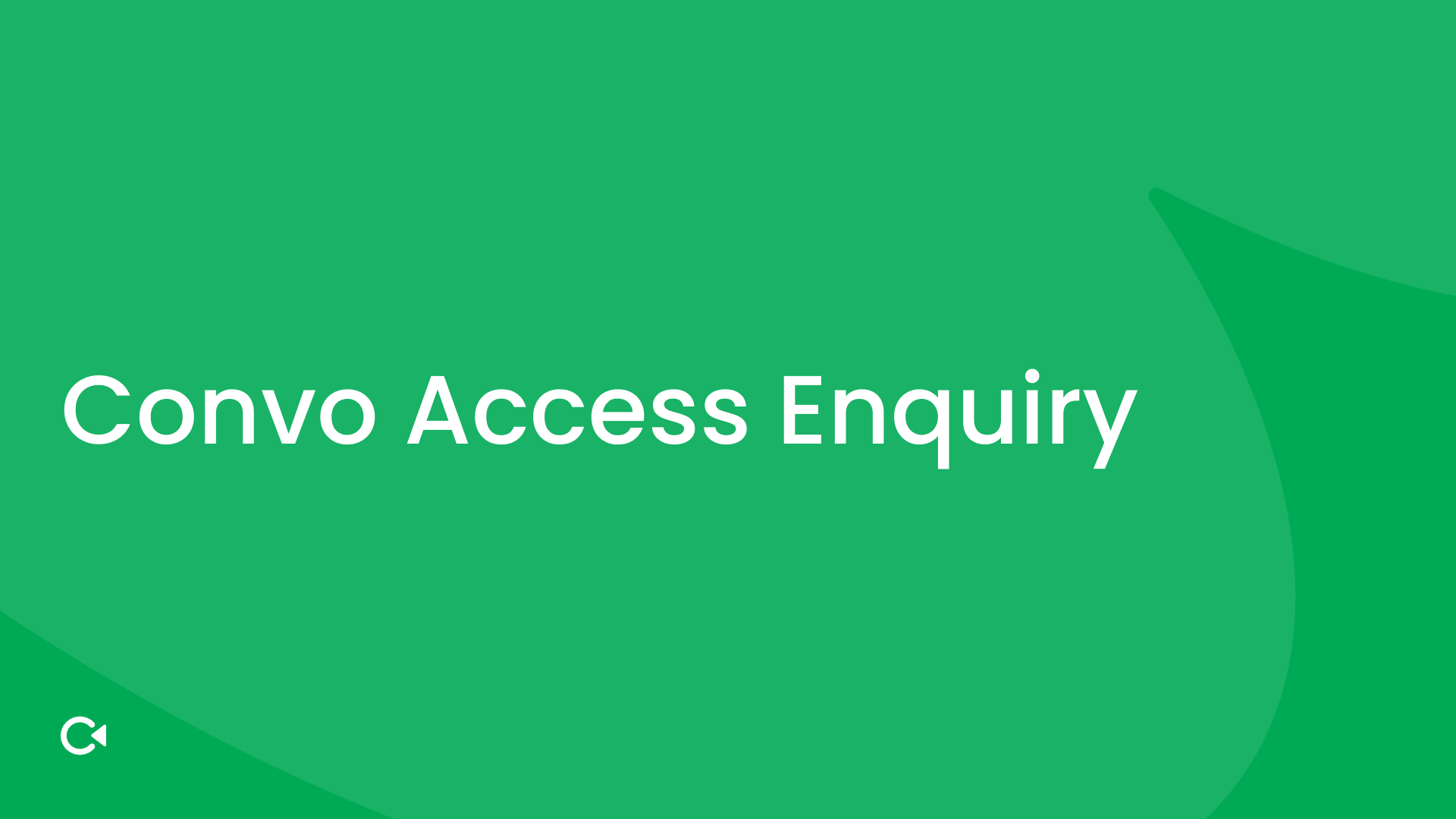 Convo Australia - Convo Access forum